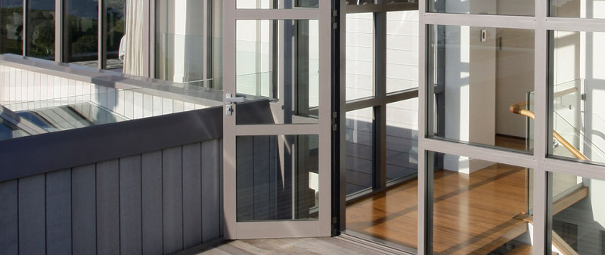 Hinged Aluminium Doors By Express Aluminium Albany